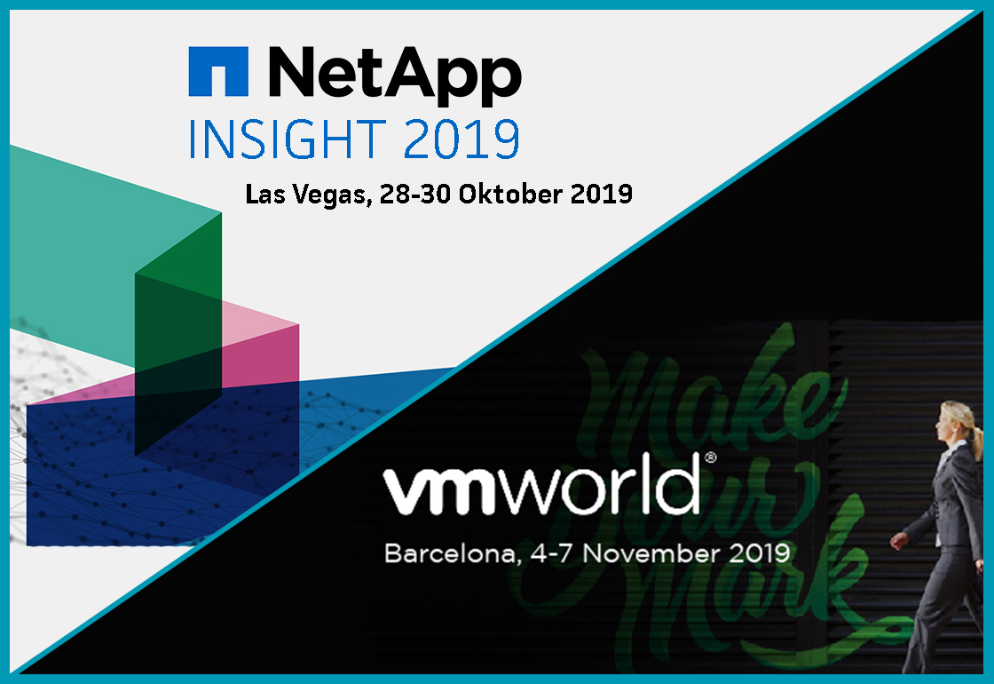 Let's meet @ NetApp Insight und vmworld 2019